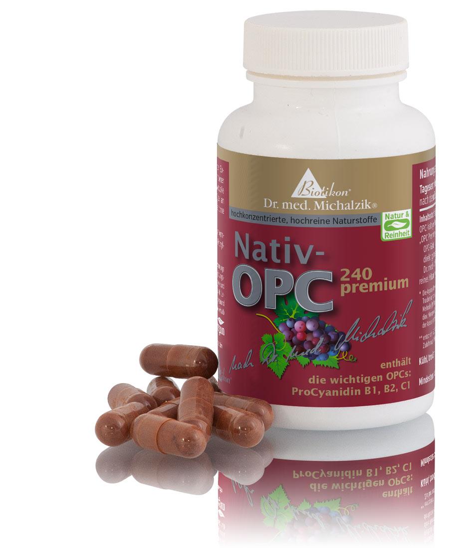 Produkt: OPC Premium extrakt z hroznových jader (450 mg s obsahem 240 ...